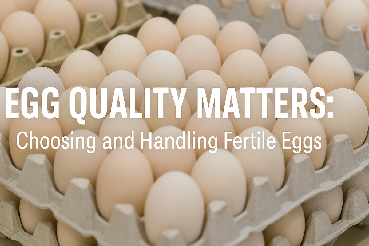 Egg Quality Matters: Choosing and Handling Fertile Eggs – Uneek Poultry